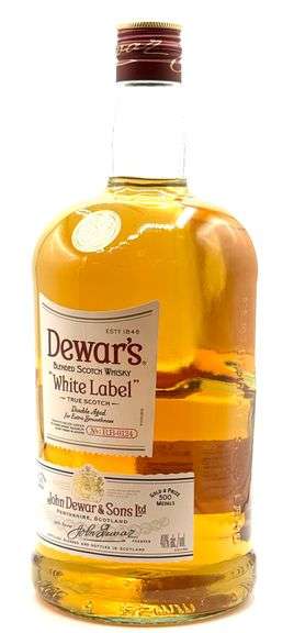 Dewar's "White Label" Blended Scotch Whisky - Kraft Auction Service, LLC