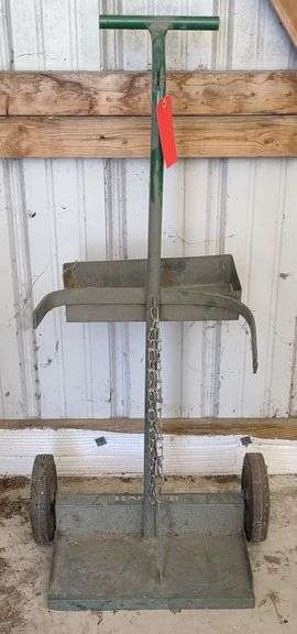 Harper Rolling Dual Tank Cart - Kraft Auction Service, LLC