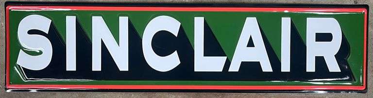 (P) Metal Sinclair Sign - Kraft Auction Service, LLC