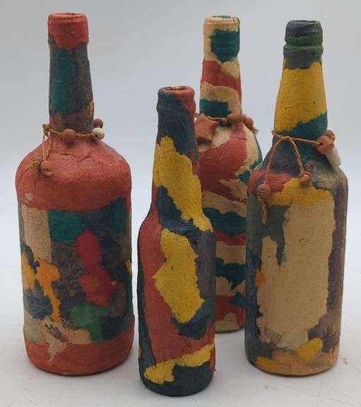 (R) Philippines Decorative Bottles. 12 inch largest - Kraft Auction ...