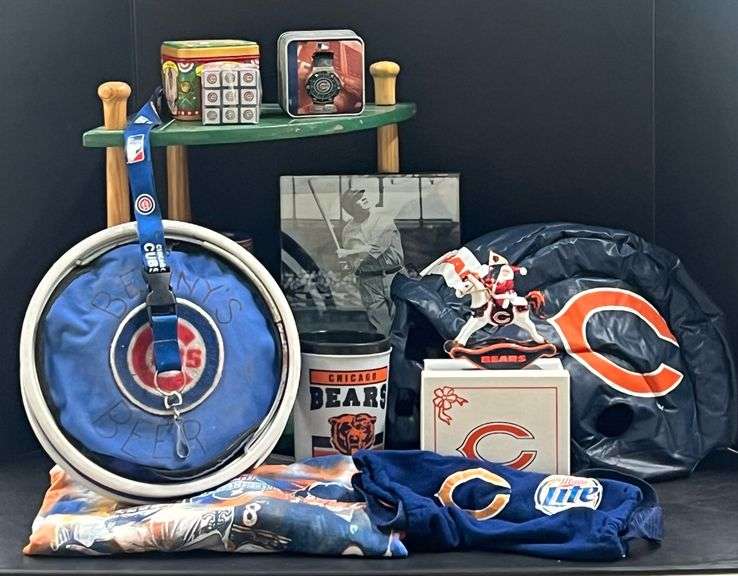 (AL) Babe Ruth, Chicago Cubs, And Chicago Bears Memorabilia. - Kraft ...