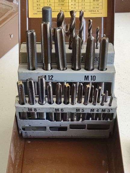 Lawson Drill Taper Shank Reamers & Hand Taps - Kraft Auction Service, LLC