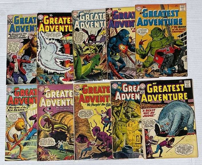 (AF) 10 My Greatest Adventure Comic Book - Kraft Auction Service, LLC