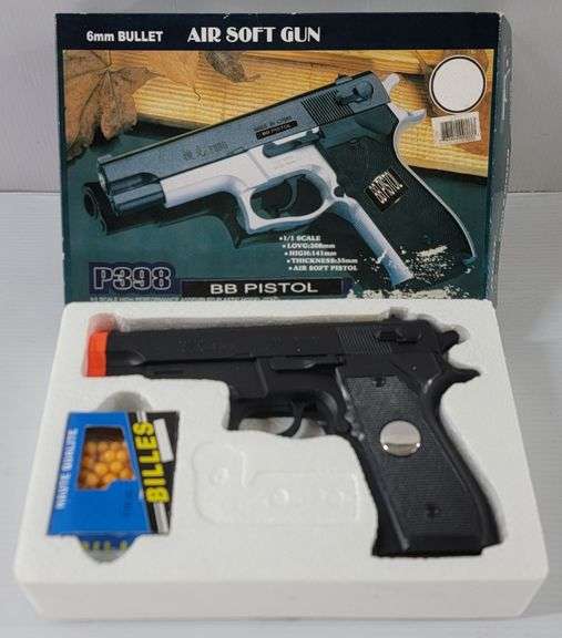 (AD) Smith And Wesson 1:1 Scale P398 BB Pistol - Kraft Auction Service, LLC