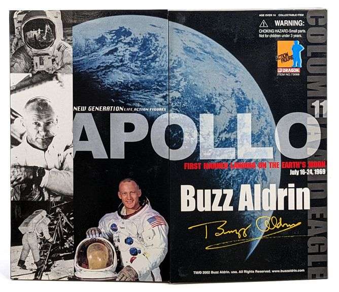 1/6 Scale Dragon Models NASA APOLLO 11 Buzz Aldrin Astronaut Action Figure - NIB - Kraft Auction ...