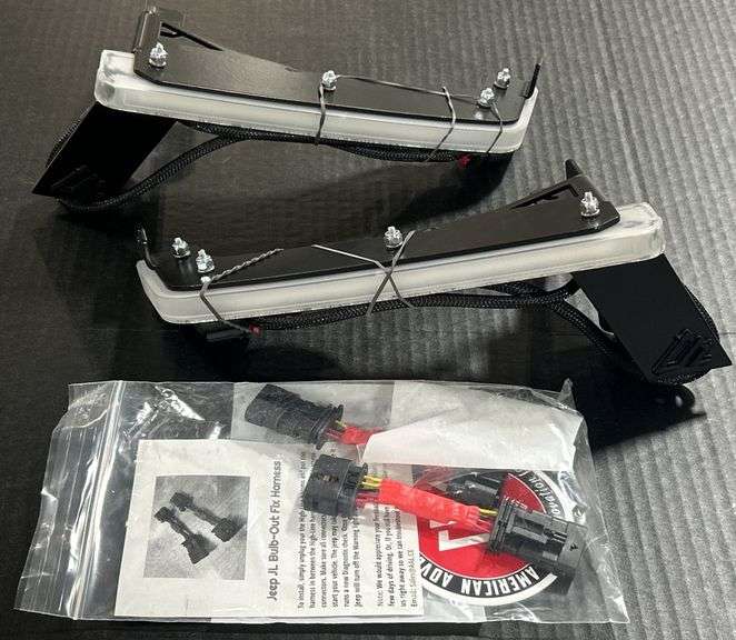 (W) American Adventure Lab Jeep JL Rubicon High-Line Fender Bracket ...