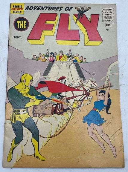 (AF) Adventures of The Fly #8 Comic Book - Kraft Auction Service, LLC