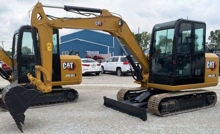 Caterpillar 305.5E2 Mini Excavator - Kraft Auction Service, LLC