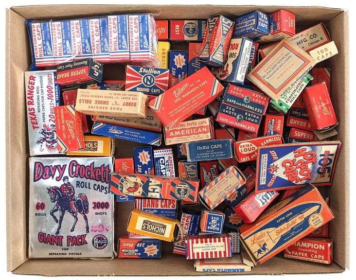 Large Lot Of Cap Gun Roll Caps - Kraft Auction Service, LLC