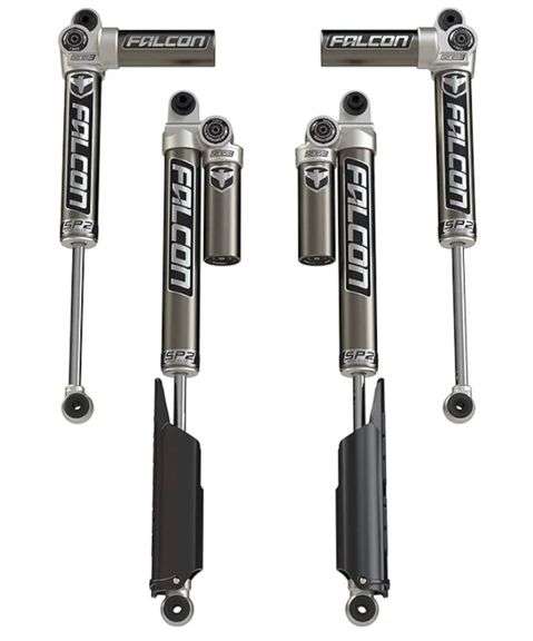 (W) Falcon Shocks 3.1 SP2 Piggyback Shock Kit - Kraft Auction Service, LLC