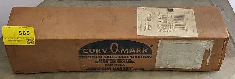 Contour Brand Protractor. PT#4-0721-0003. - Kraft Auction Service, LLC