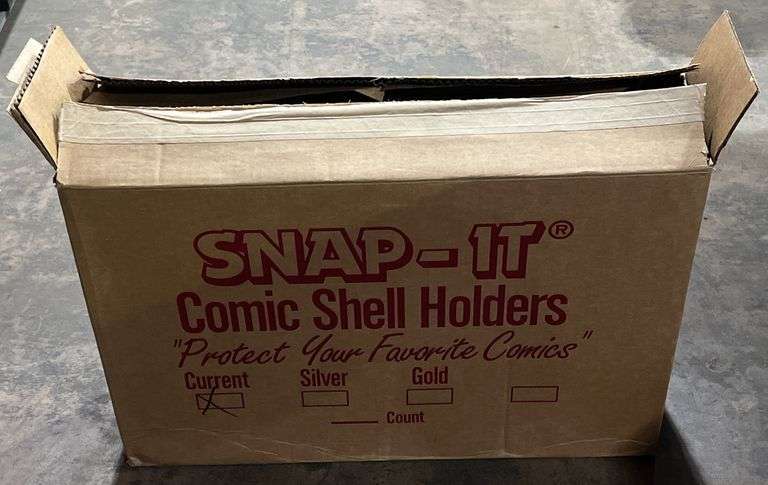 (JT) Snap It Comic Shell Holders - Kraft Auction Service, LLC