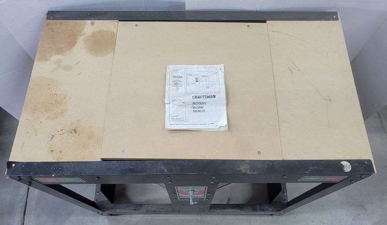 (AB) Craftsman Rotary Work Bench - Kraft Auction Service, LLC