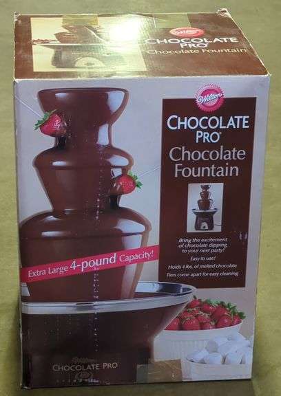 (S) Wilton Chocolate Pro Chocolate Fountain 4 Pound Capacity. - Kraft ...