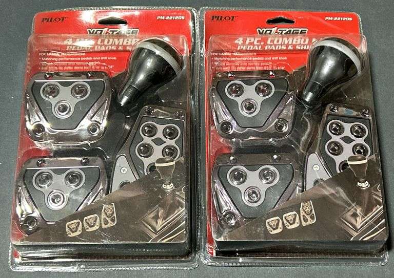(ZZ) Pilot Automotive Pilot 4 Pc. Pedal Pads & Shifter Combo Kits ...