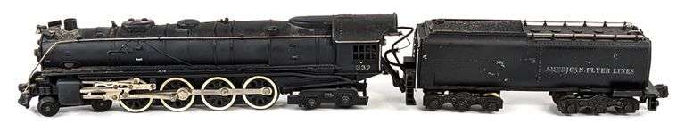 American Flyer #332 4-8-4 Engine & Tender - Kraft Auction Service, LLC