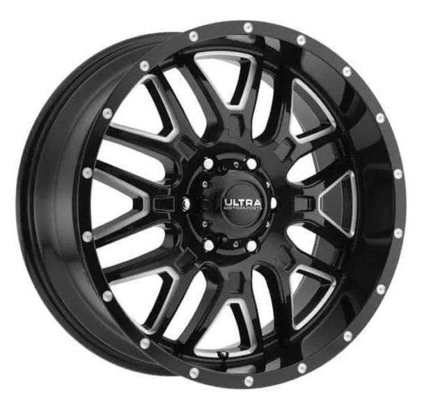 ULTRA Motorsports HUNTER 203 20"x9" Gloss Black Rims - Kraft Auction ...