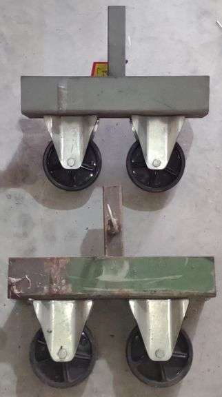 Heavy Duty Cabinet 2-Wheeled Caster Dollies - Kraft Auction Service, LLC
