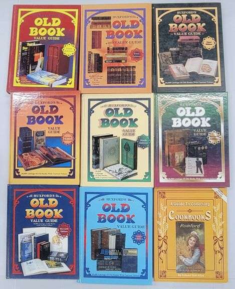 Huxford’s New Old Book Value Guide Books - Kraft Auction Service, LLC