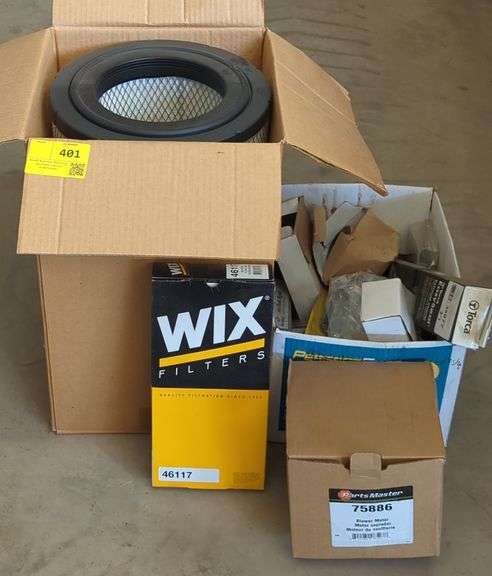 Filtration Inc, Wix (46117) & (46770) & Parts Master Blower Motor ...