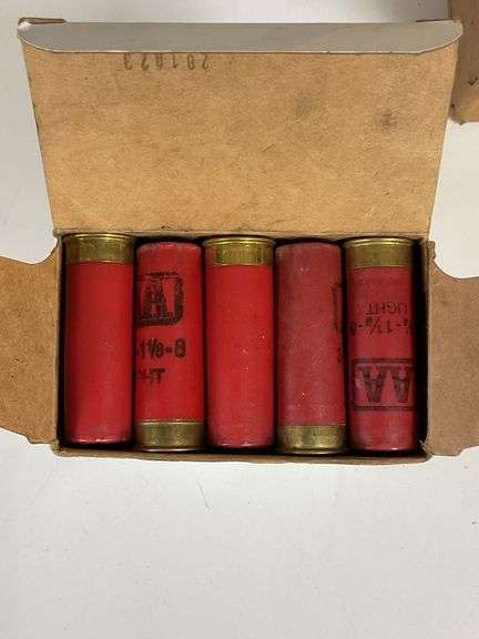 (K) 500 Rounds Reload 12 Gauge Shotgun Shells - Kraft Auction Service, LLC
