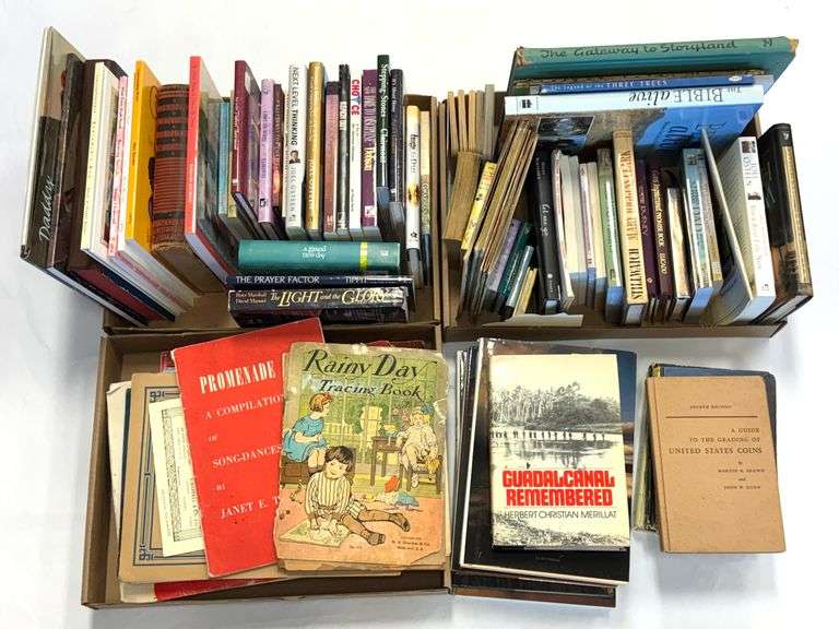 Lot Of Various Books Incl. Children's Books & National Geographic ...