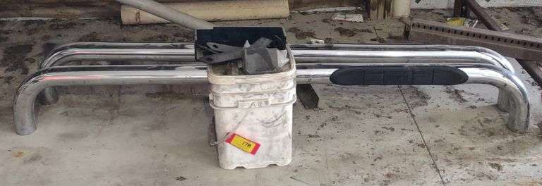 Stainless Side Steps, Planter Talc, & Hardware - Kraft Auction Service, LLC