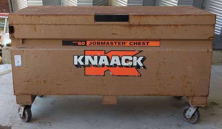 (U) KNAACK Mobile Jobsite Tool Box - Kraft Auction Service, LLC