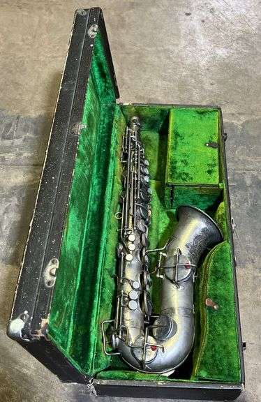 (U) Martin Low Pitch Tenor Saxophone - Kraft Auction Service, LLC