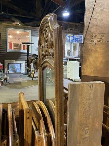 (U) Vintage Quilt Racks, Mirrors, and Tables - Kraft Auction Service, LLC