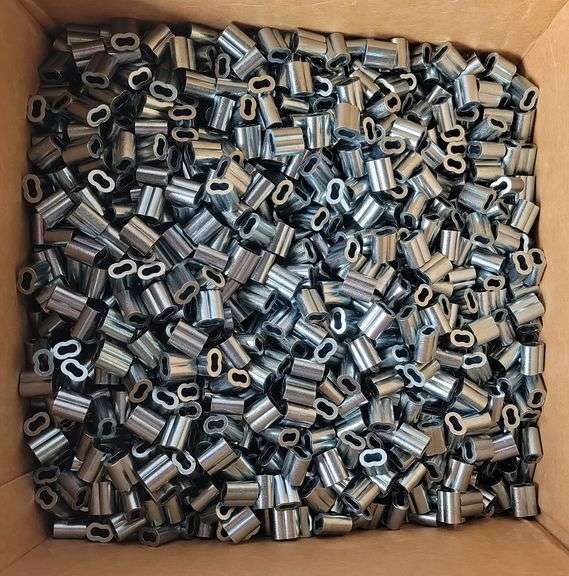 (ZZ) Box Of Crimp Sleeves - Kraft Auction Service, LLC