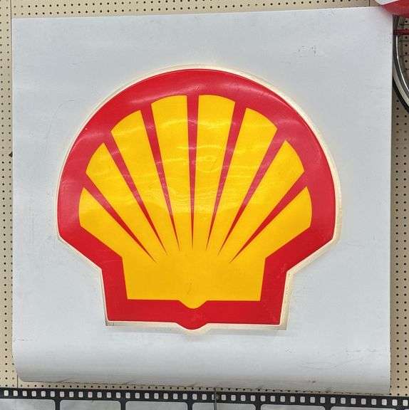 4ft Shell Lighted Service Station Sign - Kraft Auction Service, LLC