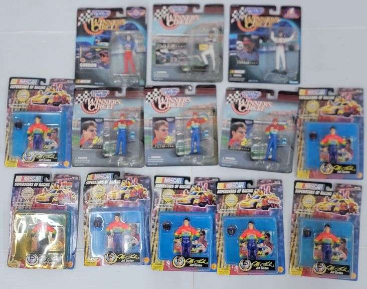 (W) Winner's Circle & Toy Biz NASCAR Racing Figures - Kraft Auction ...