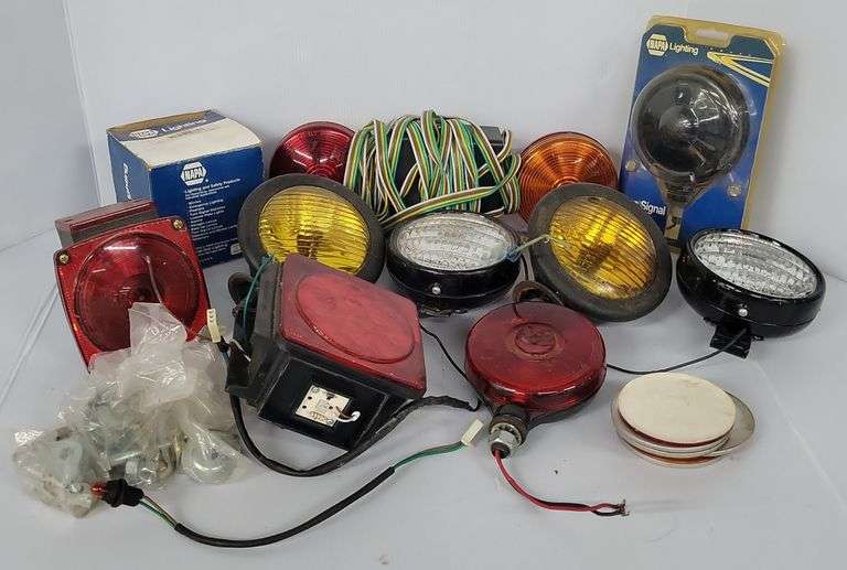 (G) Magnetic Towing Light Kit, Turn Signals And Tail Lights - Kraft ...