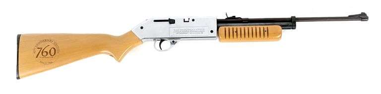 Crosman Model 760 Pumpmaster .177 Cal BB Gun Air Rifle 40th Ann ...