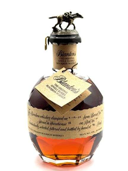 Blanton's The Original Single Barrel Bourbon Whiskey - Kraft Auction Service, LLC