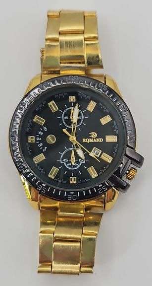 Romand Men's Fashion Watch With Chronograph Design - Kraft Auction ...