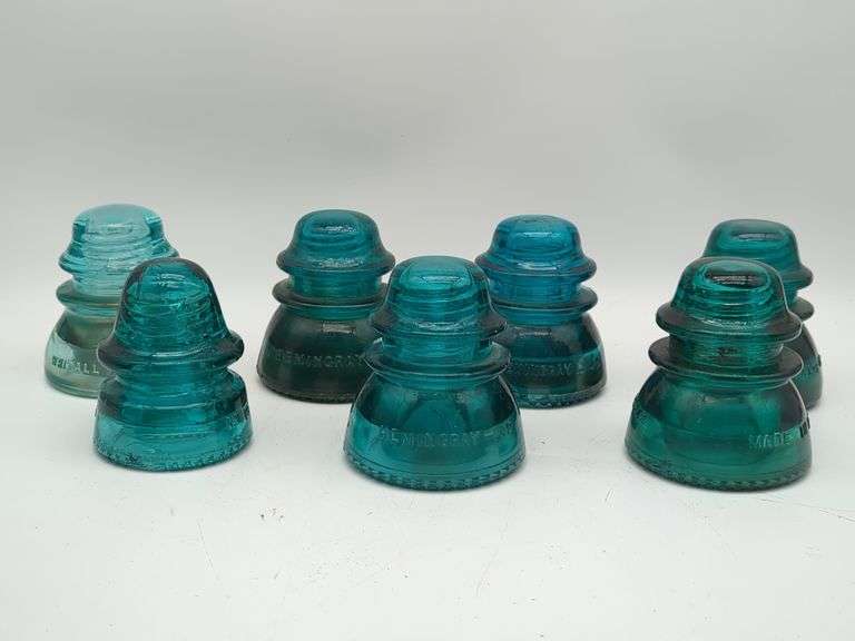 (I) Vtg Insulators. Armstrong, Whitall Tatom, Hemingray, Westinghouse ...