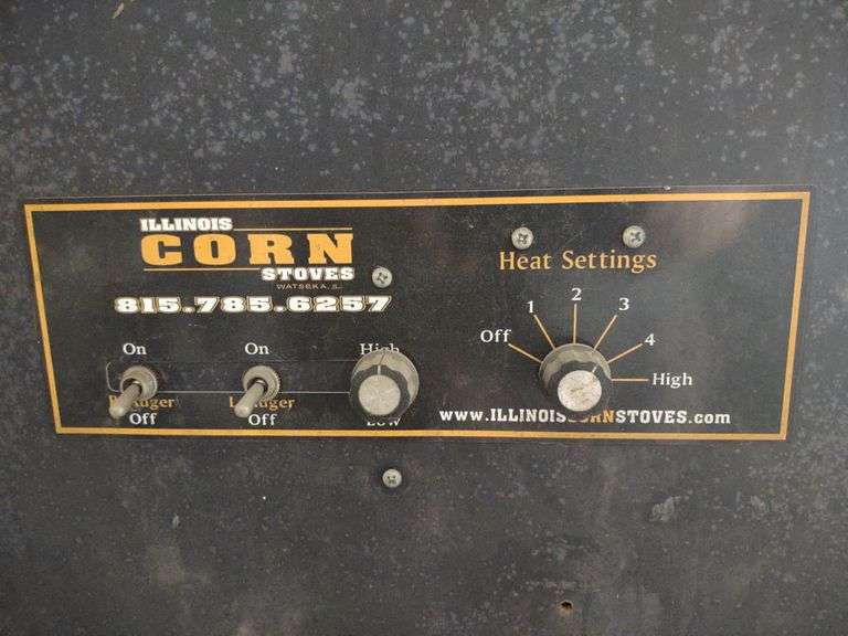 Illinois Biomass Mobile Corn Stove - Kraft Auction Service, LLC