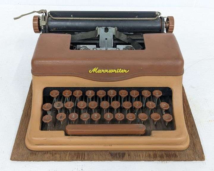 Vintage 1960's Marxwriter (Children's) Typewriter by Marx Toys of Japan ...
