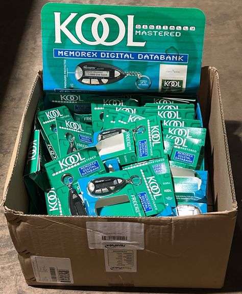 (GD) Cigarette Advertising Kool Memorex Digital Data Bank - Kraft ...