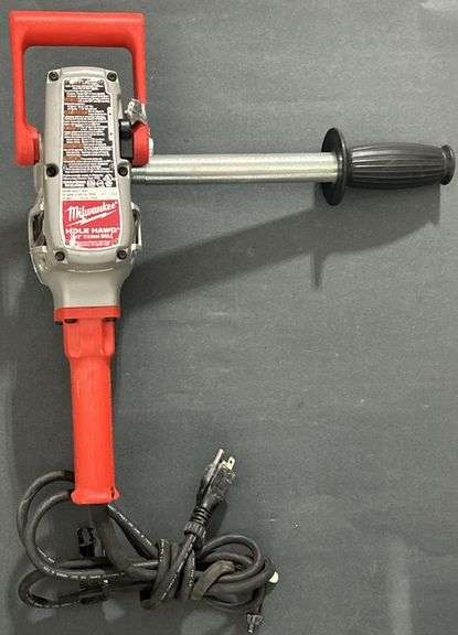 (EZ) Milwaukee 120V 1/2” Corded Hole Hawg Drill - Kraft Auction Service ...