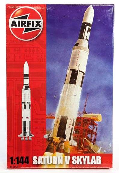 1/144 Scale Airfix Saturn V Skylab Model Kit - Sealed - Kraft Auction ...