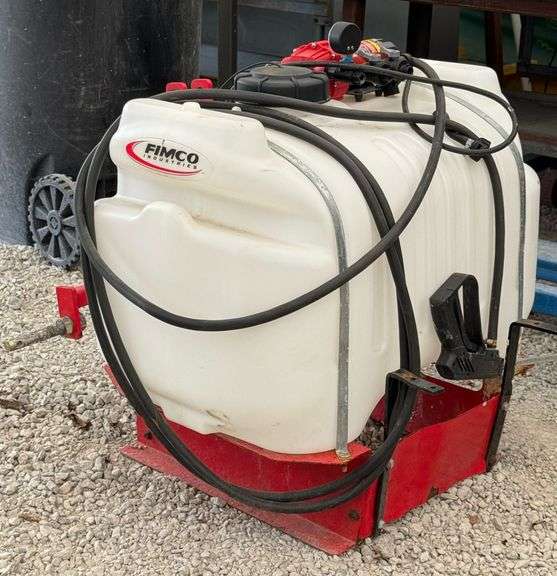 40-Gallon FIMCO Industries Poly Tank Sprayer - Kraft Auction Service, LLC