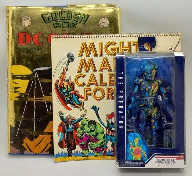 (D) The Golden Age of DC Comics 1935-1956, Mighty Marvel Calendar for ...