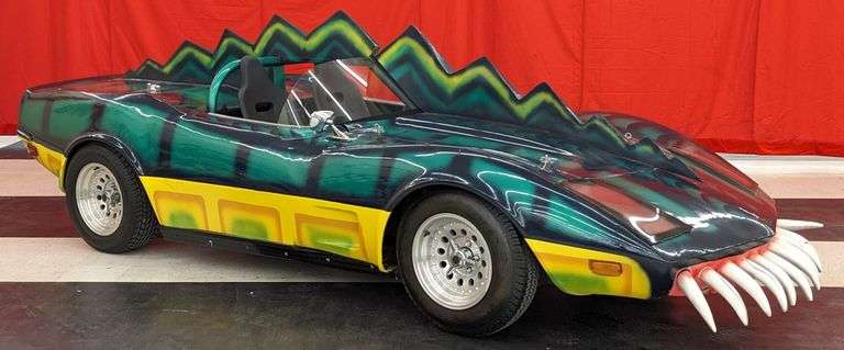 1975 Death Race 2000 Replica Alligator Car - Kraft Auction Service, LLC