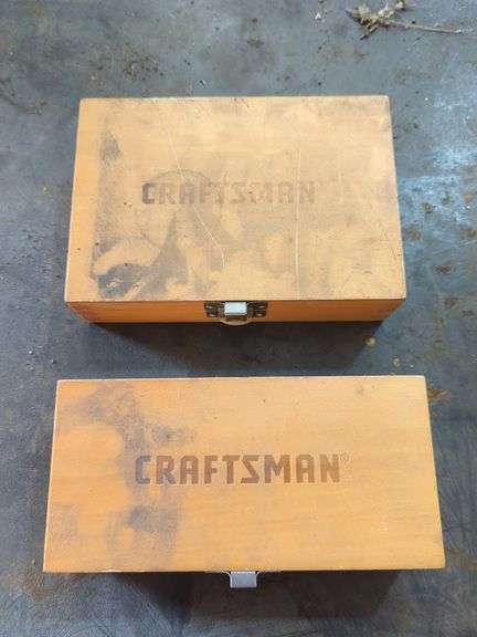 Vtg Craftsman Forstner Drill Bit 5 PC Set & Router Bit 6 PC Set - Kraft ...