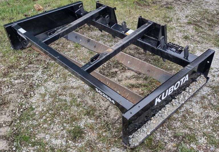 Kubota Skid Steer Land Leveler Attachment - Kraft Auction Service, LLC