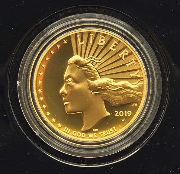 2019-W United States American Liberty High Relief One Ounce Enhanced ...