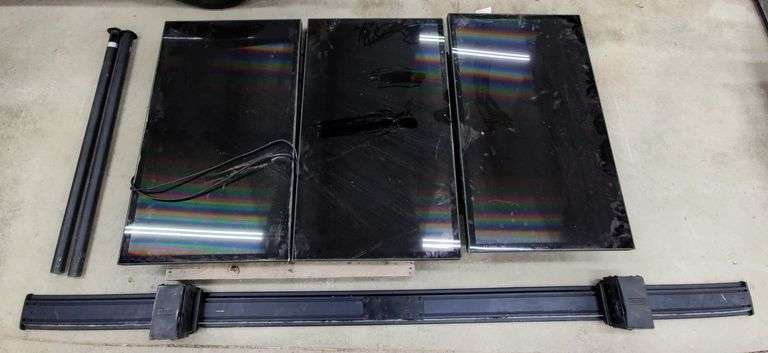 (E) (3) 44" Peerless- AV Display Monitors And Chief AV Mount - Kraft ...